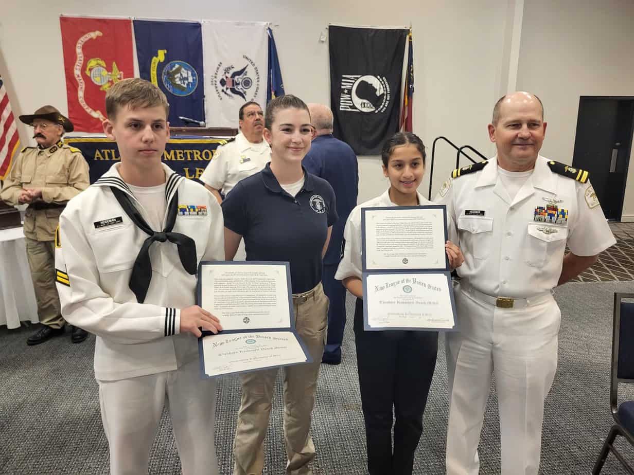 Highlighting Recent Theodore Roosevelt Youth Medal Winners - Navy ...