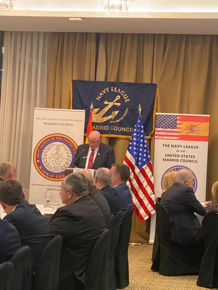 Navy League Leadership Strengthens International Ties During Madrid ...
